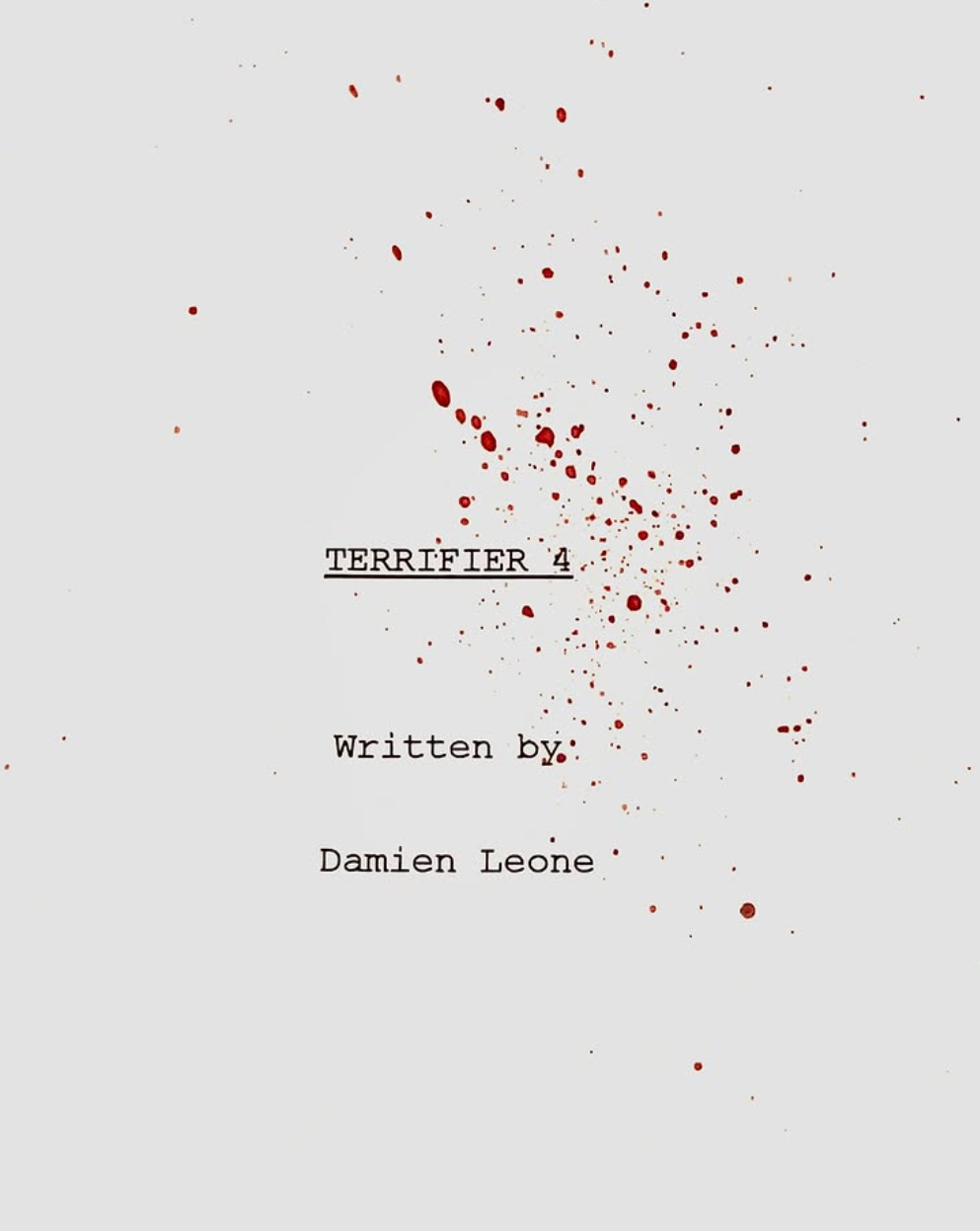 Terrifier 4 in Development — Horror Universe